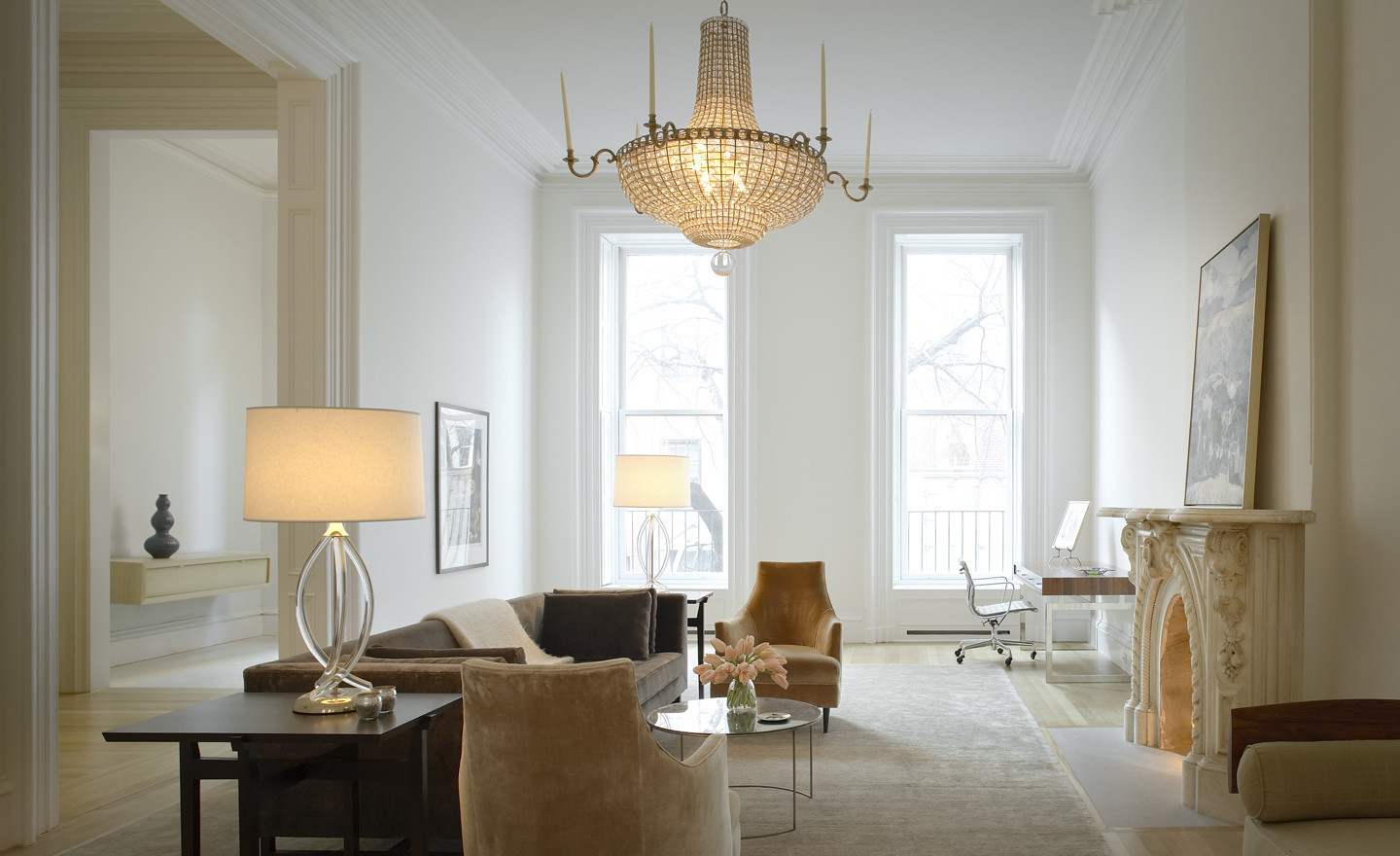 Steven Harris Architects LLP - Montague Terrace Townhouse, NY | Steven ...