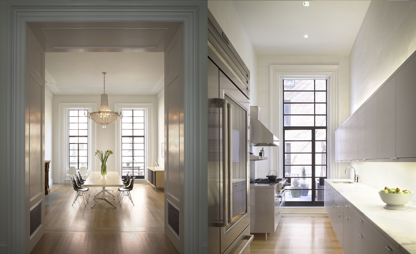 Steven Harris Architects LLP - Montague Terrace Townhouse, NY | Steven ...